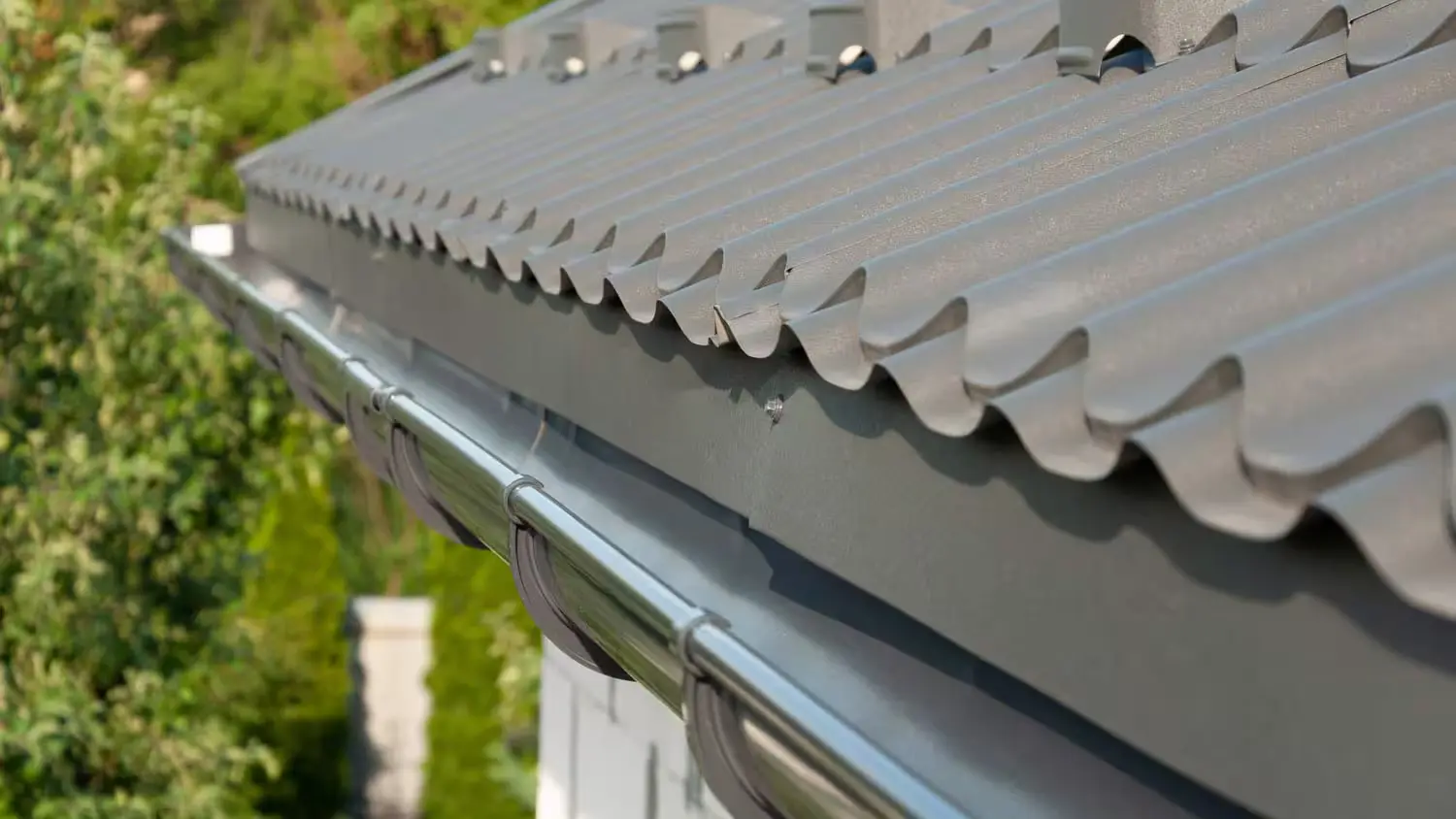 Can You Put Gutters on a Metal Roof? | DVR Roofing